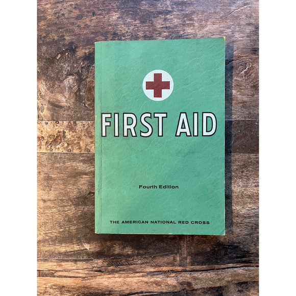 Accents | Vintage American National Red Cross First Aid Book | Poshmark